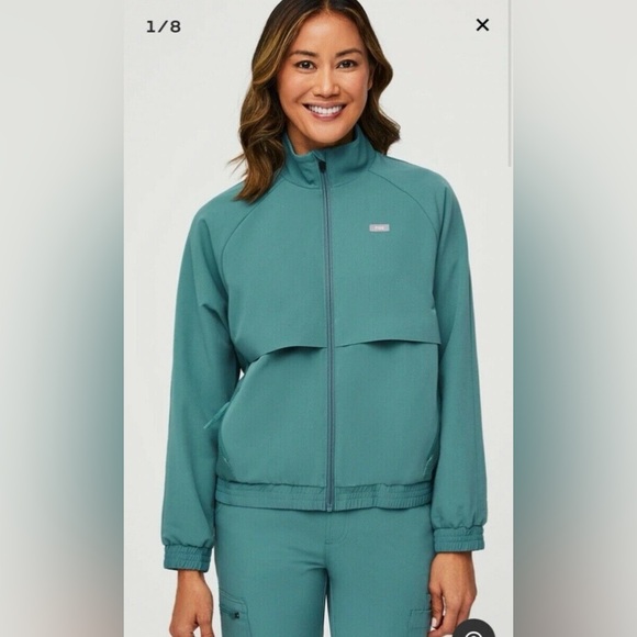 Figs | Jackets & Coats | Nwt Rare Figs Sydney Scrub Jacket In ...